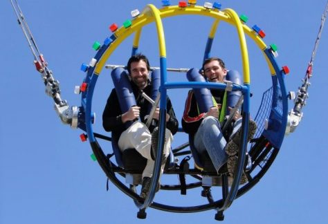 sling-shot - Luna Park in Coney Island